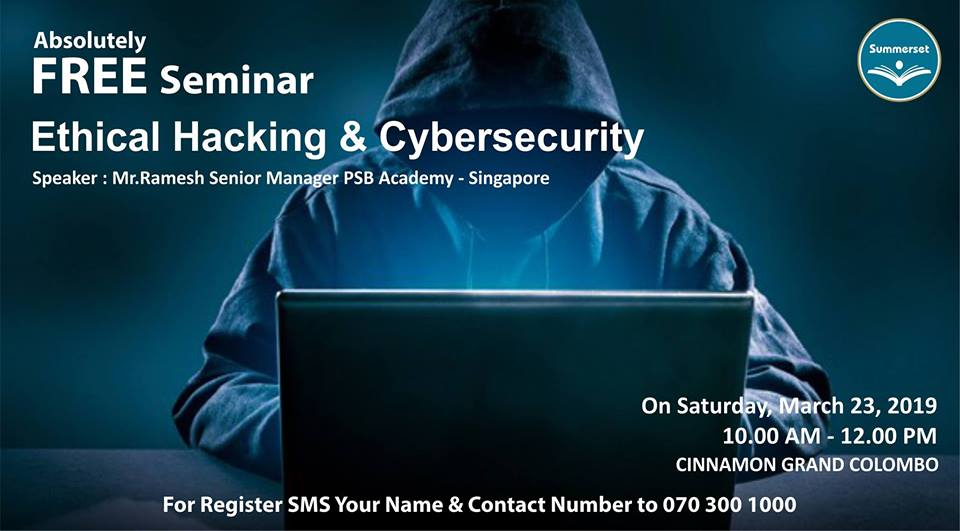 Free Seminar - Ethical Hacking & Cyber Security | The Developer ...